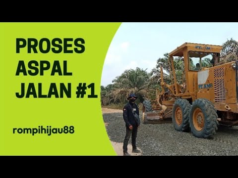 PROSES PENGASPALAN JALAN YANG MENAKJUBKAN | DCP, SURVEYOR dan PBJ ...