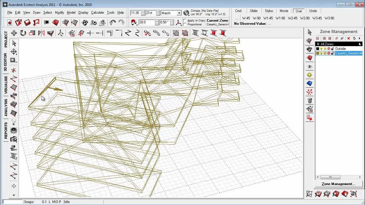 Ecotect Best Practices: Optimizing and Checking Imported Geometry - YouTube