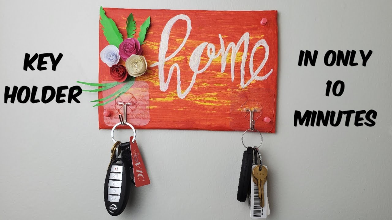 Key Holder | Home Decor Ideas | Best out of waste |Cardboard Crafts|KEY ...