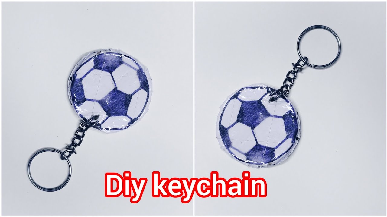 Keychain Making At Home ll Diy Keychain Craft ll Keychain craft - YouTube