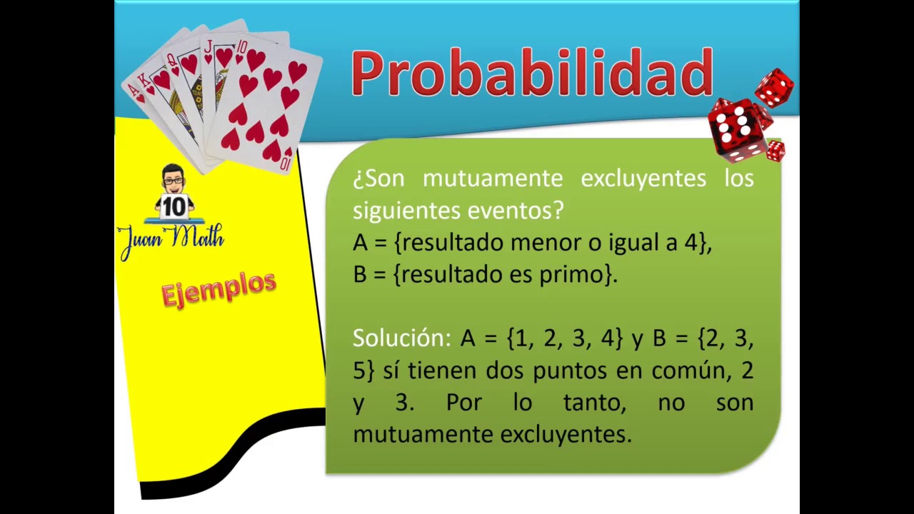 Probabilidad Teoría y ejemplos - YouTube