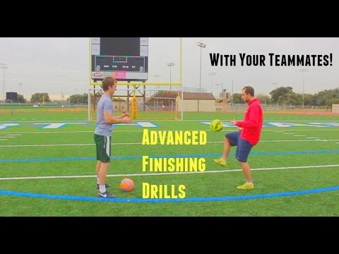 Soccer Shooting Drill For Strikers And Midfielders | Soccer Training ...