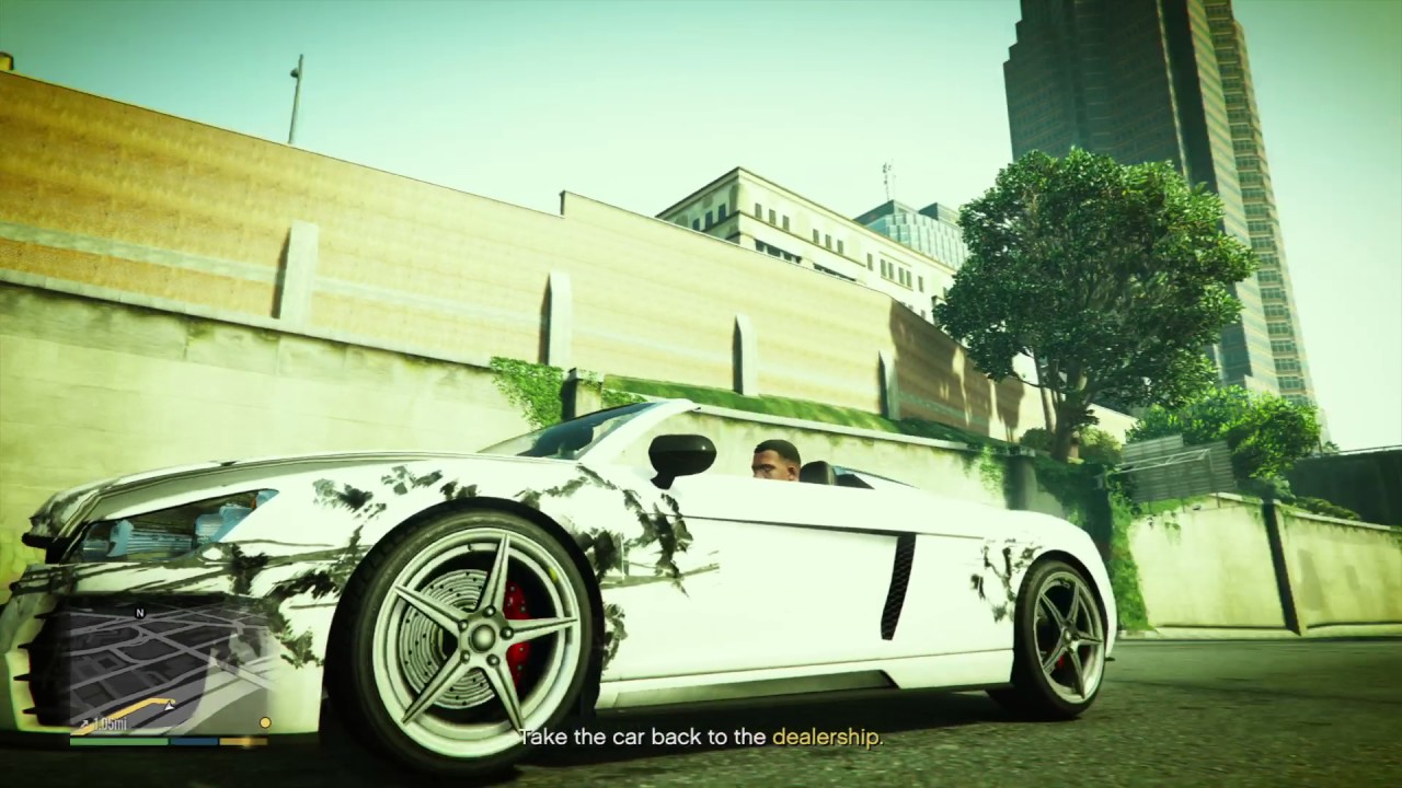 GTA 5: Mission 2 "Franklin and Lamar" , PS4 Pro Walkthrough - YouTube