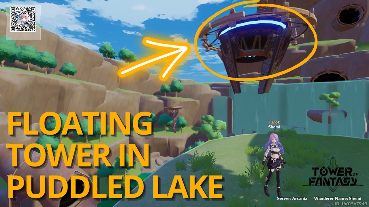 Tower of Fantasy - Challenge the Floating Island in Puddled Lake ...