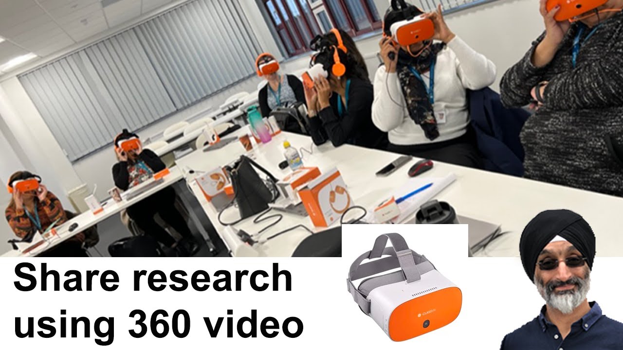 How to share research findings using 360 video - YouTube