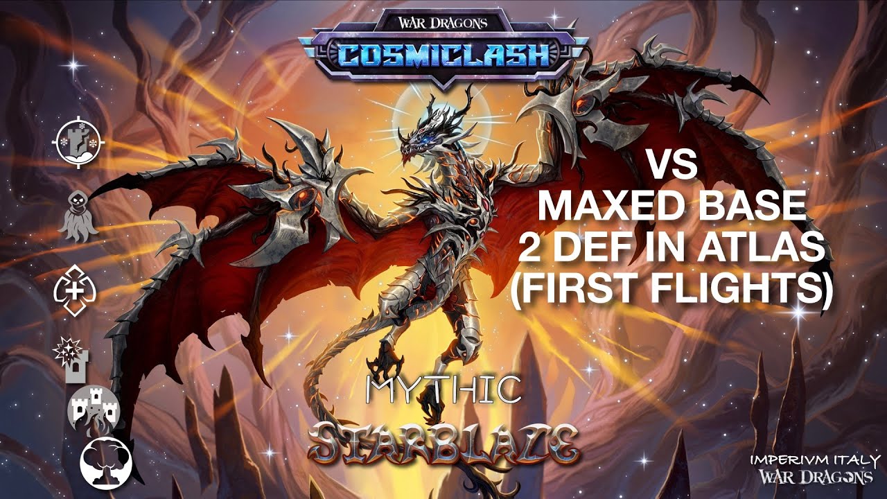 STARBLAZE - COSMICLASH MYTHIC FIRE HUNTER (FIRST FLIGHTS) ON 270B BASE ...