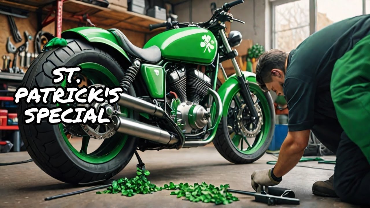 Celtic Knots and Shamrock Shots: My St. Patrick's Day Motorcycle Build ...