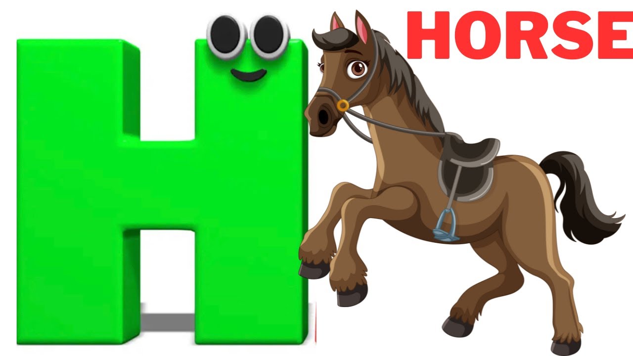 Letter H Song | The ABC Phonic Song-Toddler Learning Video : “H is for ...