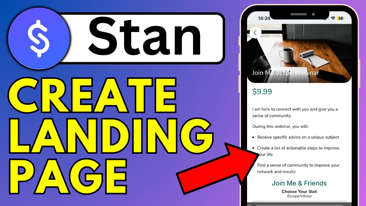 How To Create Landing Page In Stan Store - YouTube