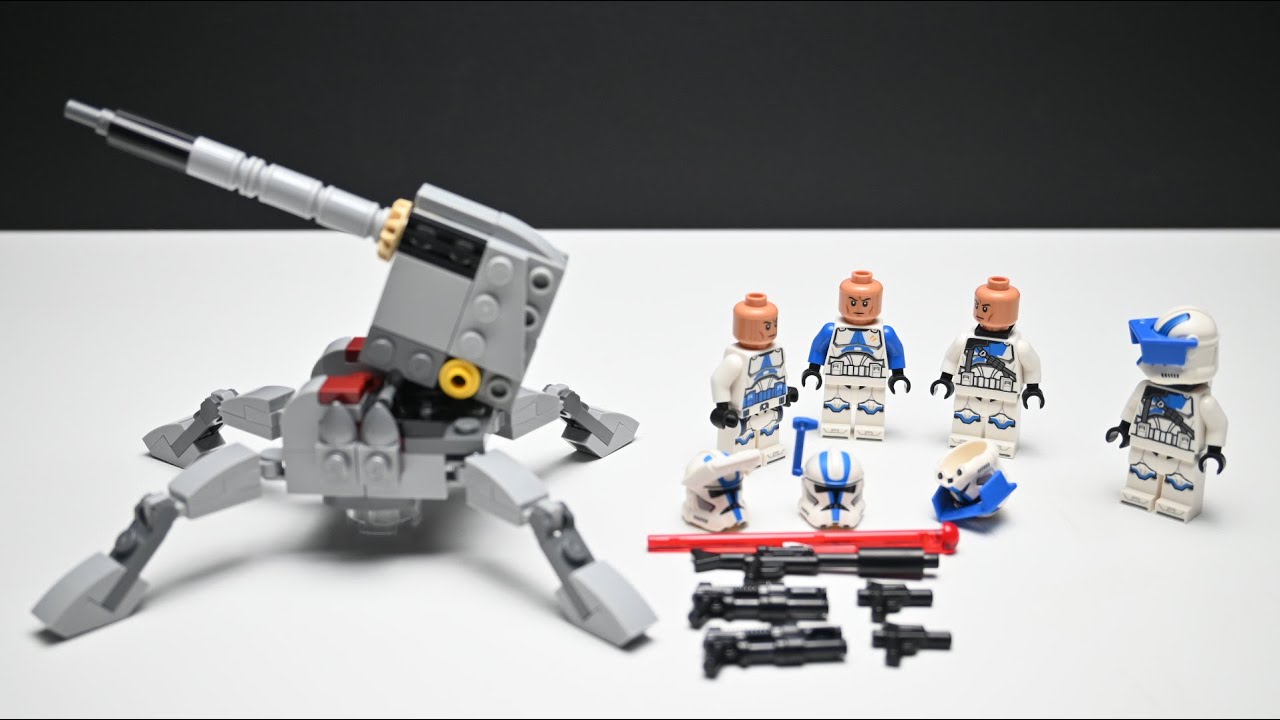 Lass's bau'n ️🚀 501st Clone Troopers Battle Pack - LEGO® Star Wars ...