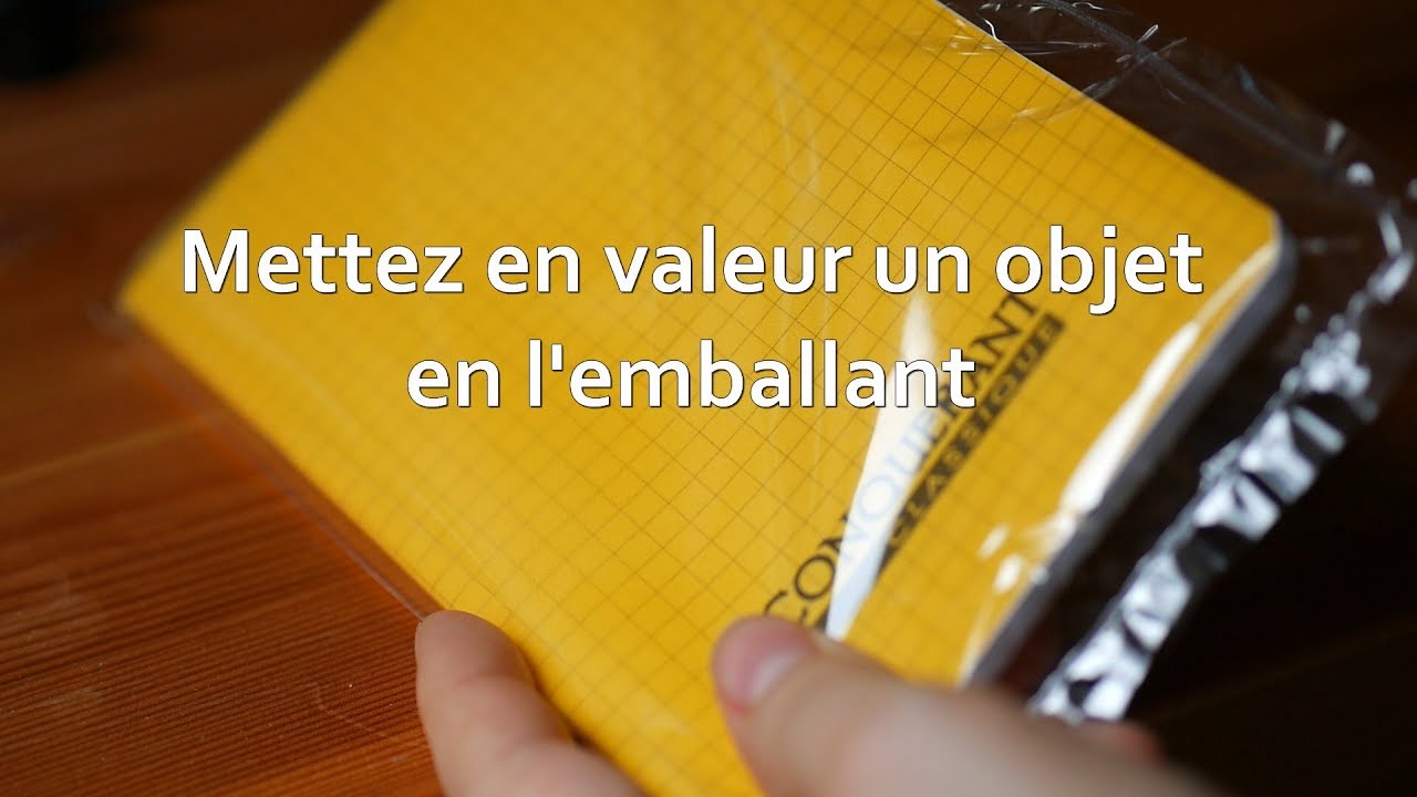 Comment emballer un livre et sceller un produit soi-même (nourriture ...
