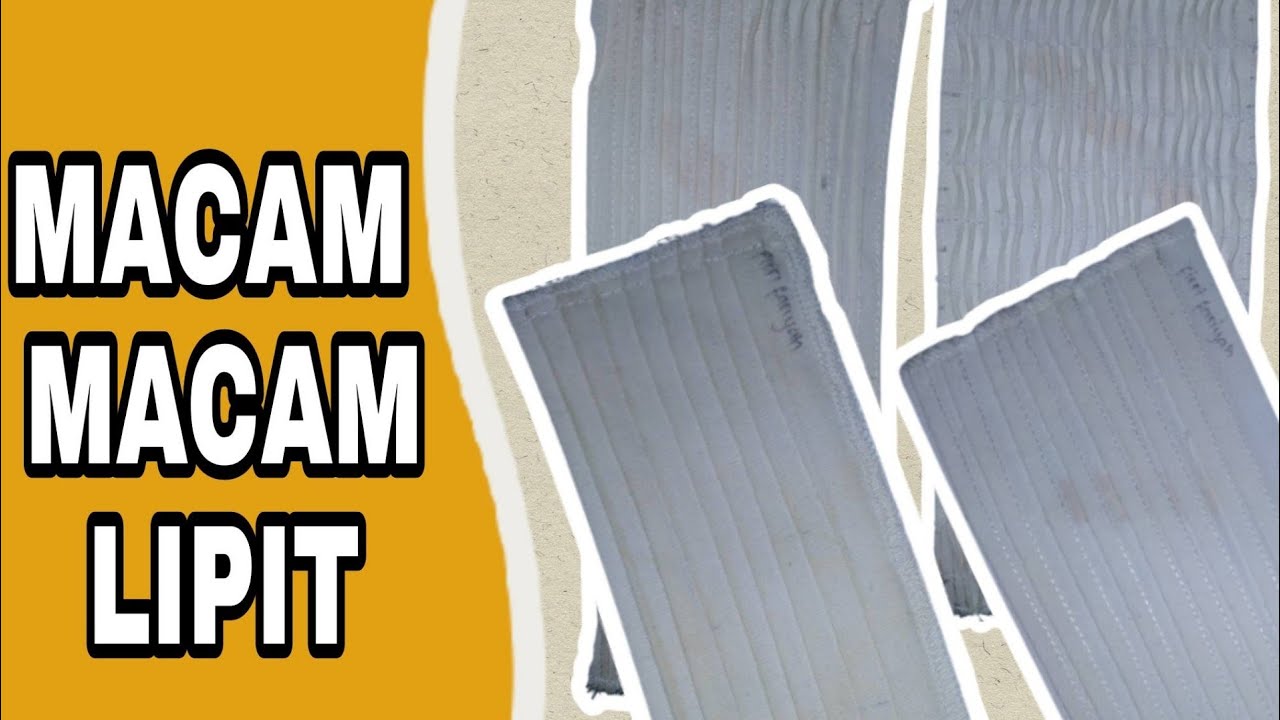 Lipit Mati | Lipit Jarum | Lipit Jarum Variasi | lipit Pipih - YouTube