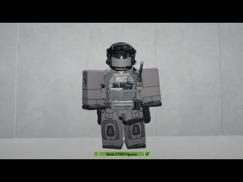 Roblox British CTSFO Operator (Avatar Build) (Remake) - YouTube