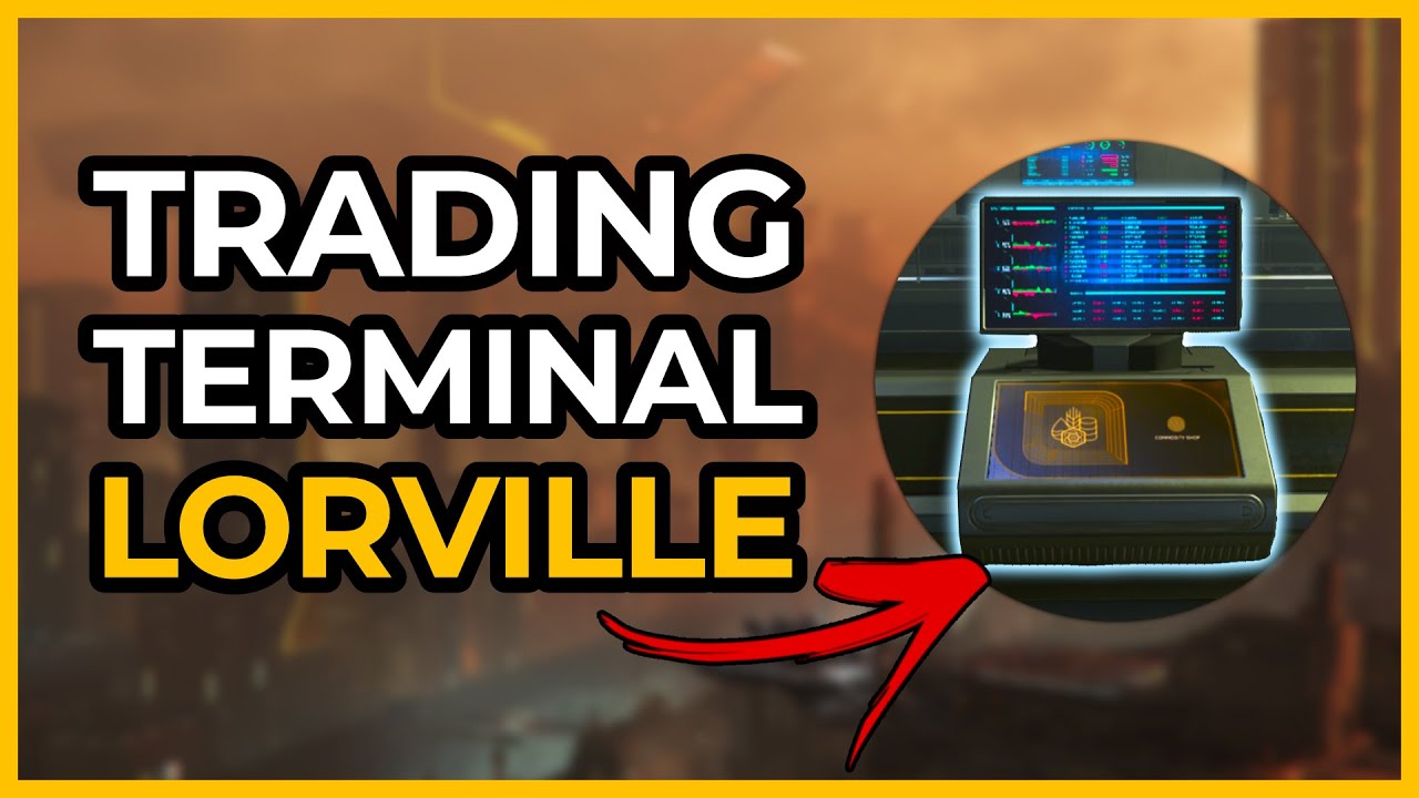 Where Find Lorville Trading Terminals In Star Citizen - YouTube