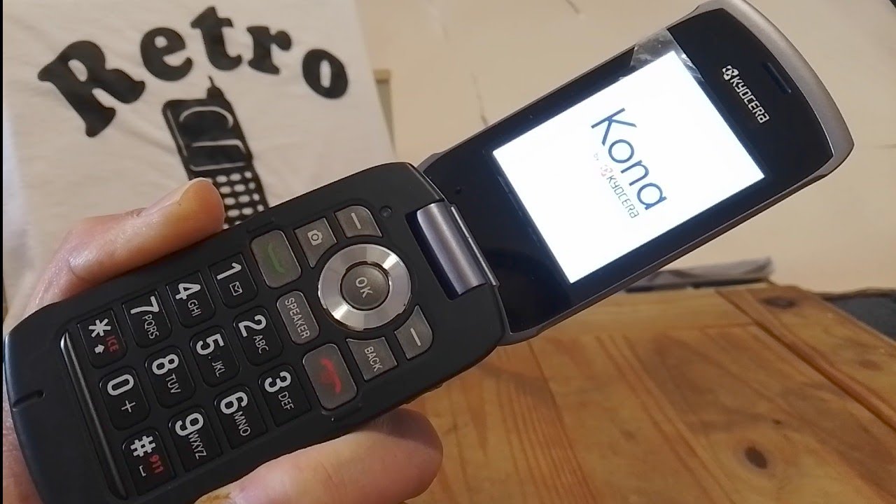 Kyocera Kona S2151 Startup Shutdown & more - YouTube