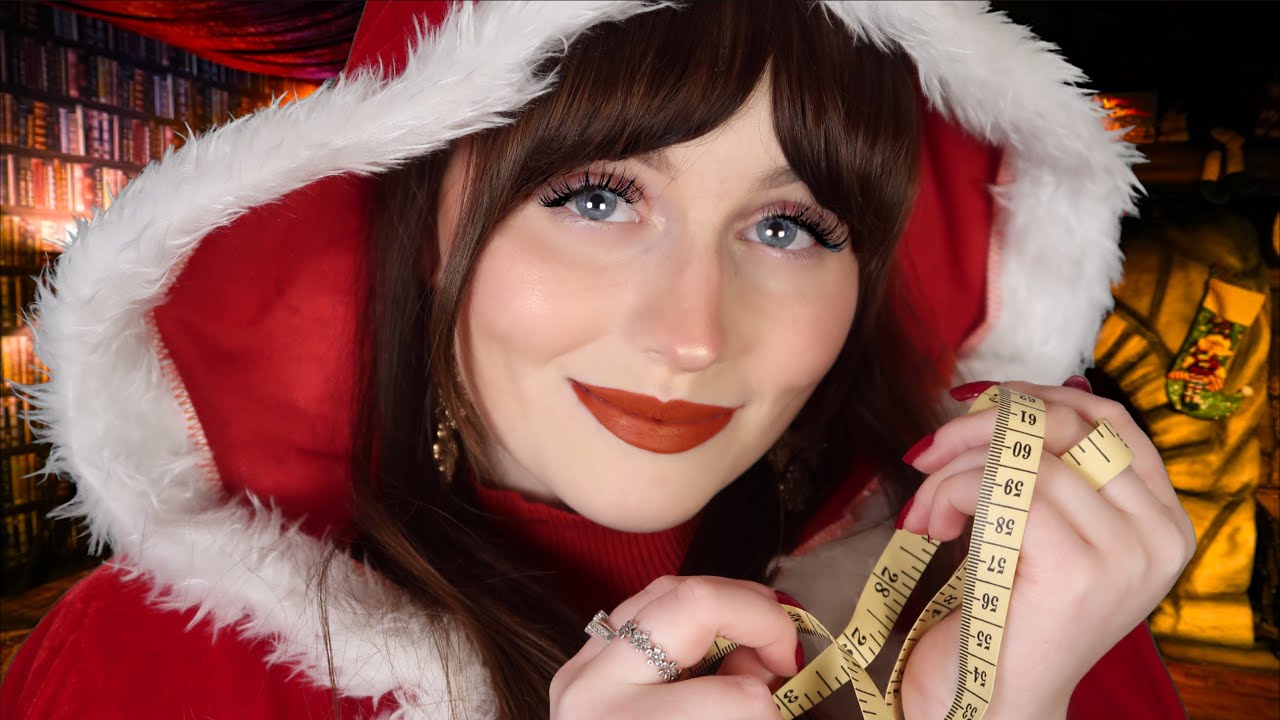 [ASMR] Sassy Mrs Claus Updates your look ️ - Measuring, Personal ...