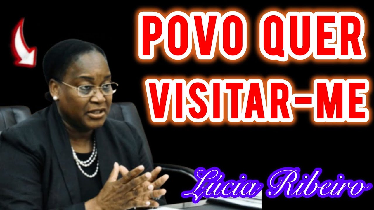ÚLTIMA HORA: O POVO QUER VISITAR LUCIA RIBEIRO a presidente do CONSELHO ...