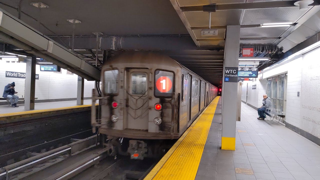 NYC Subway: IRT 1, 2 & 3 Line Weekend Action (12/18/22) - YouTube