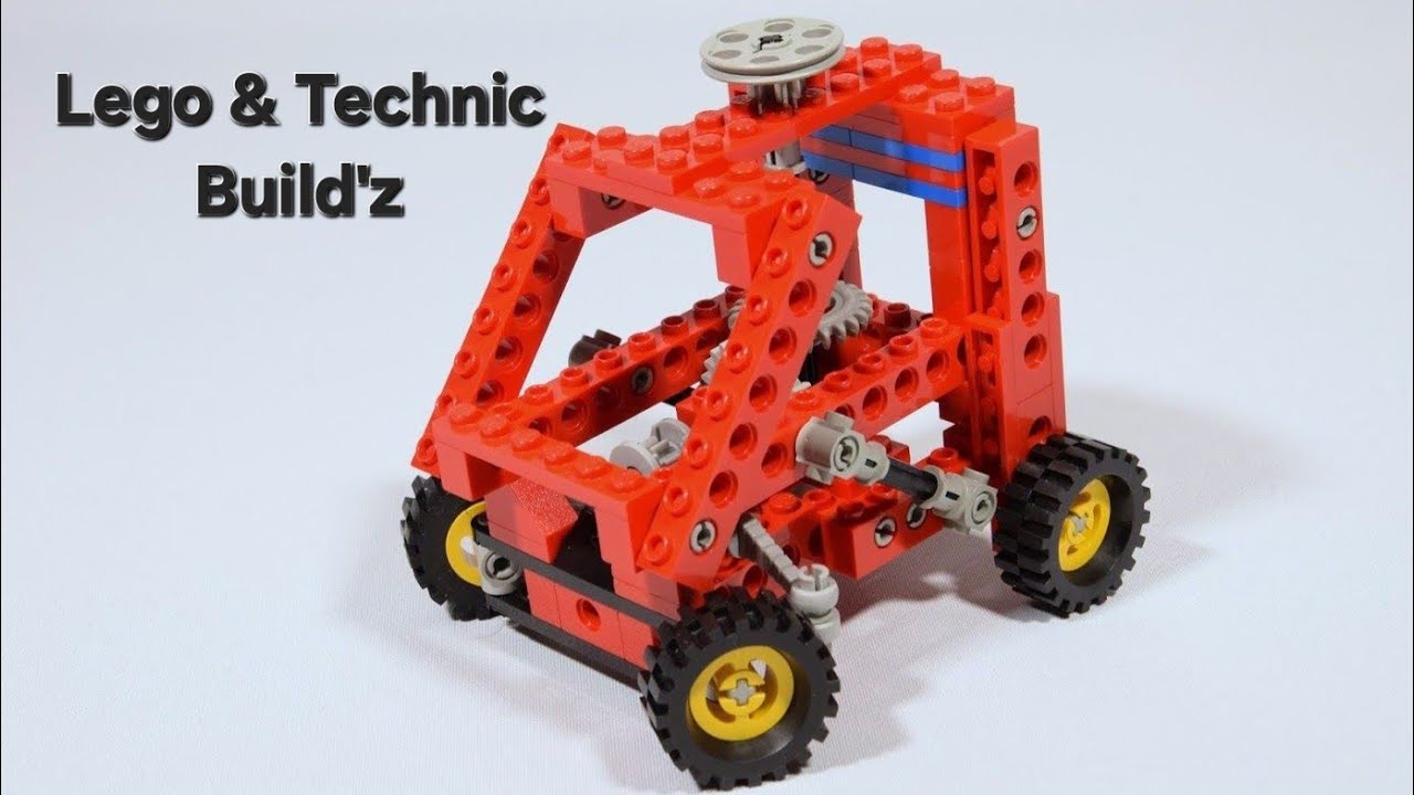 Lego Technic (8024) Universal Set Small Truck Build (Released 1989 ...