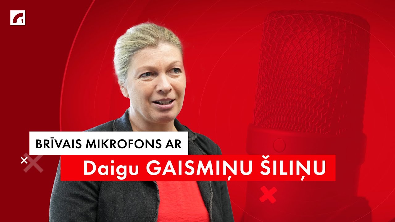 Daiga Gaismiņa Šiliņa | Brīvais Mikrofons - YouTube