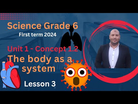 Science Grade 6(Unit 1- Concept1.2)The Body as a system(Lesson3)From Elmoaser 2024 Science ...