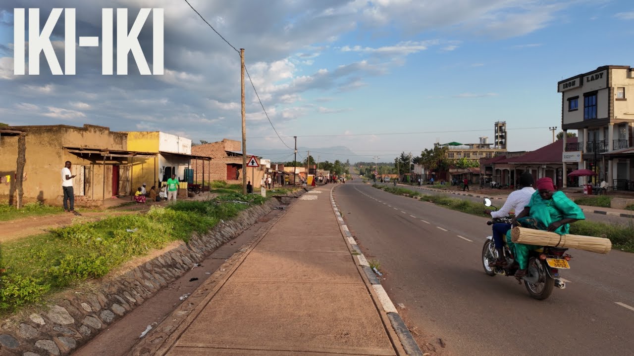 A Tour of an African Village Town - YouTube