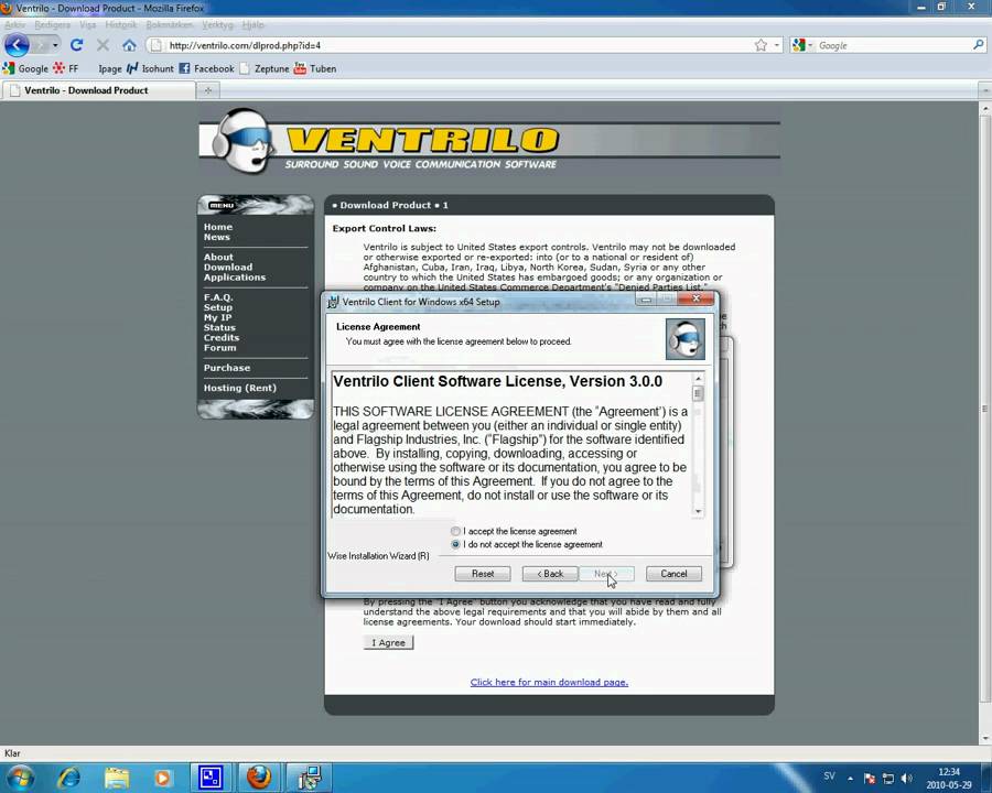 Ventrilo Installation - YouTube