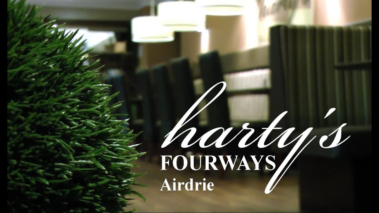Harty's Fourways Restaurant and Bar AIRDRIE - YouTube