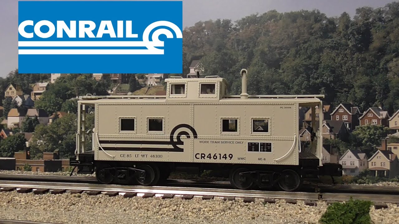 MTH Conrail MOW Caboose & Cargill Unboxing O Gauge - YouTube