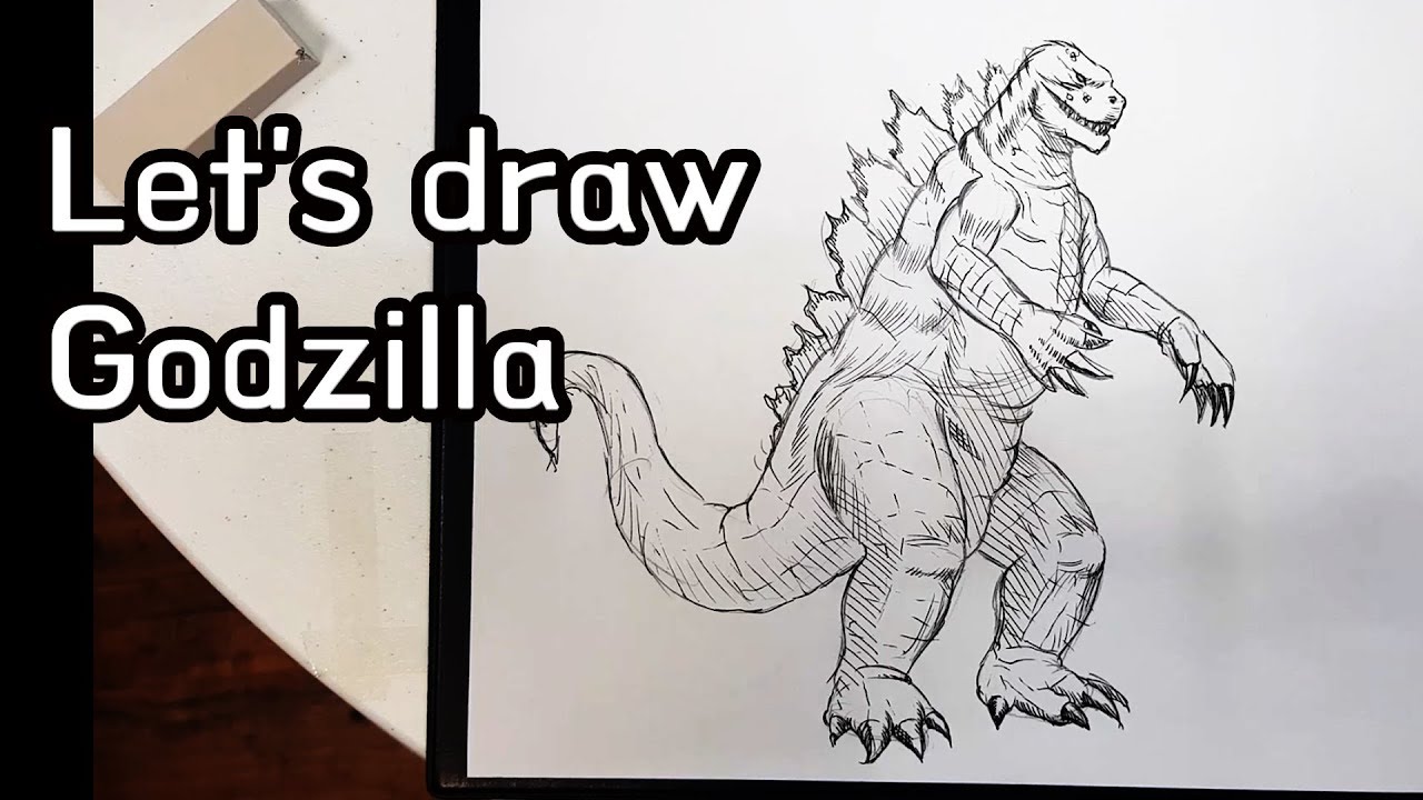 mfc_kkh_Let's draw Godzilla - YouTube