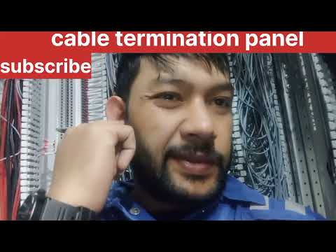 Cable dressing panel - YouTube