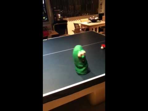 Larry the cucumber dancing - YouTube