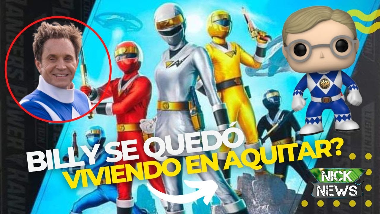 ¿BILLY SE QUEDÓ EN AQUITAR DESPUÉS DE POWER RANGERS ZEO? - YouTube