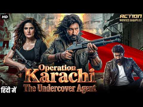 OPERATION KARACHI: THE UNDERCOVER AGENT - Hindi Dubbed Full Movie | Gopichand, Zareen | Action Movie