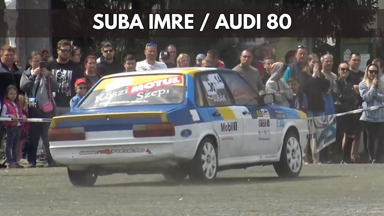 Suba Imre / Audi 80 / 2.Mohácsi Autós Majális 2023. - YouTube