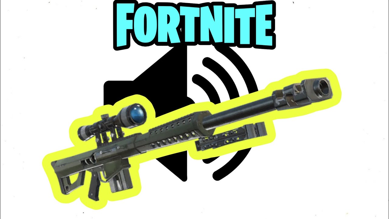 Sound Effect - Fortnite Heavy Sniper Rifle - YouTube