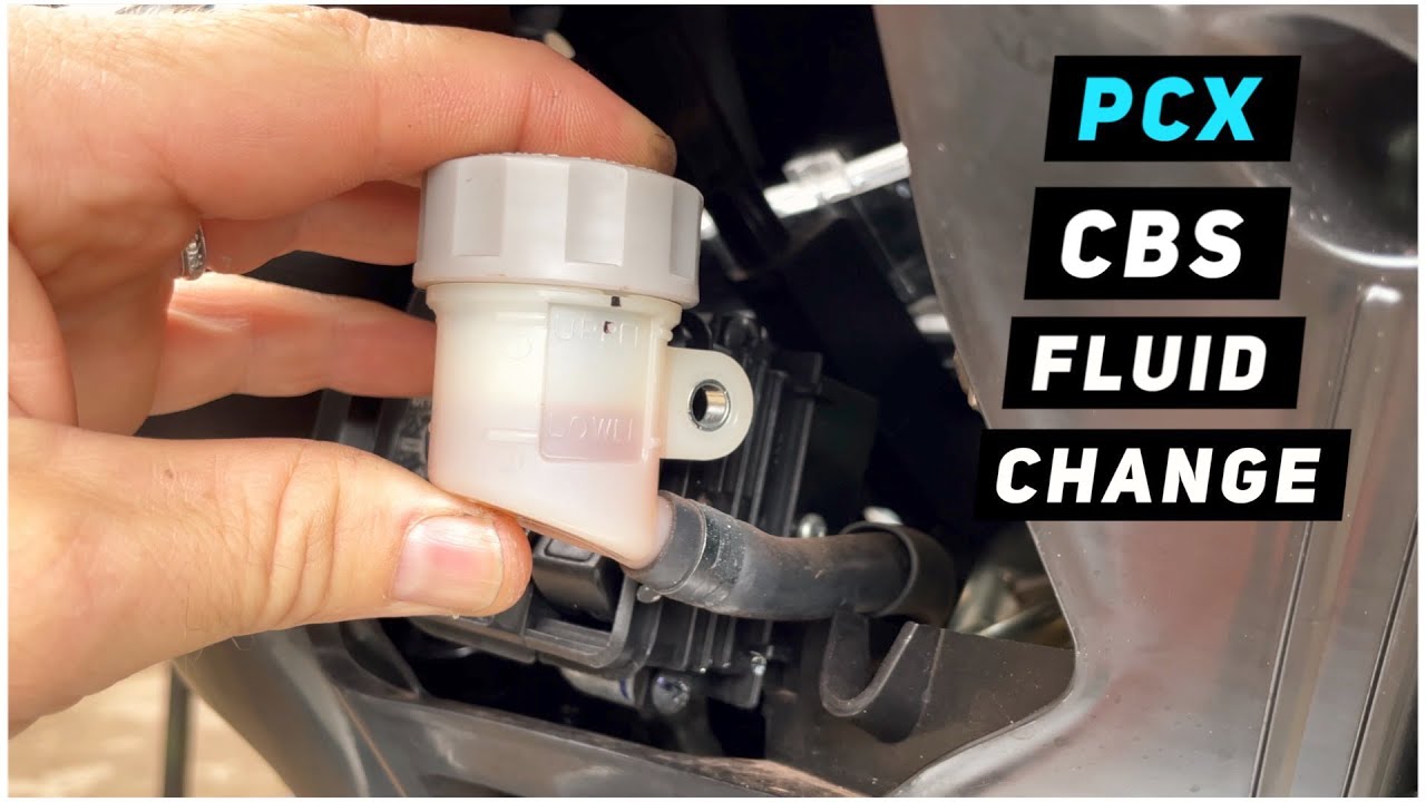 Honda PCX 150 CBS Brake Fluid Change | Mitch's Scooter Stuff - YouTube