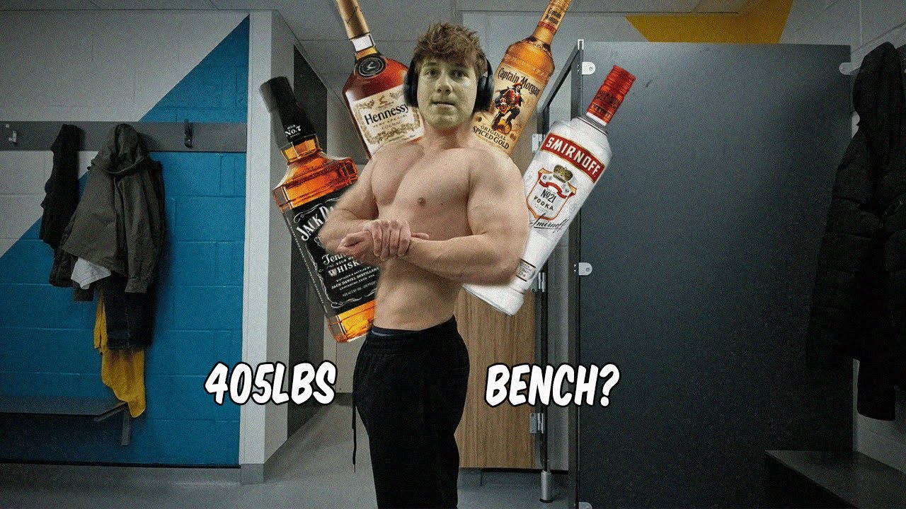 Benching Whilst HUNGOVER (a gym vlog) - YouTube