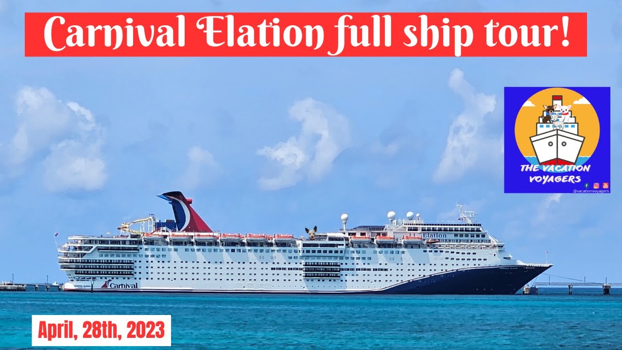 The Carnival Elation full ship tour! Everything you need to see on this ...
