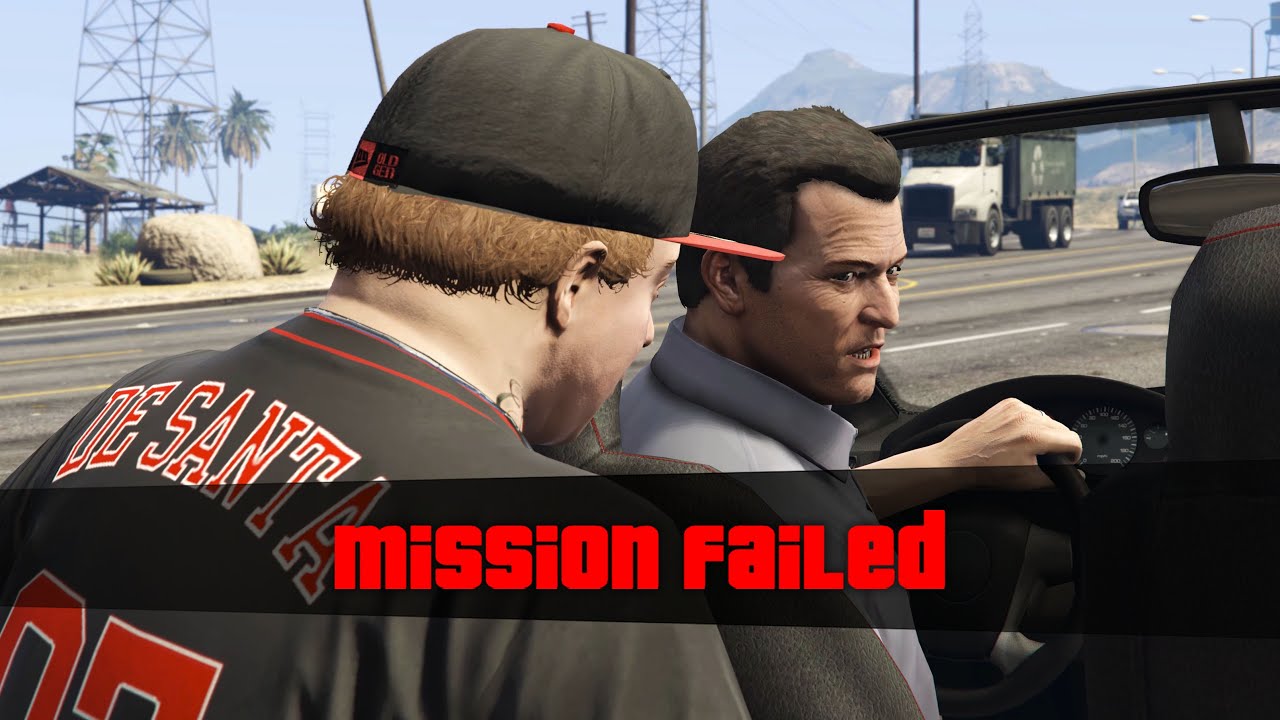 Mission Failed | Father Son - Chop | GTA 5 - YouTube