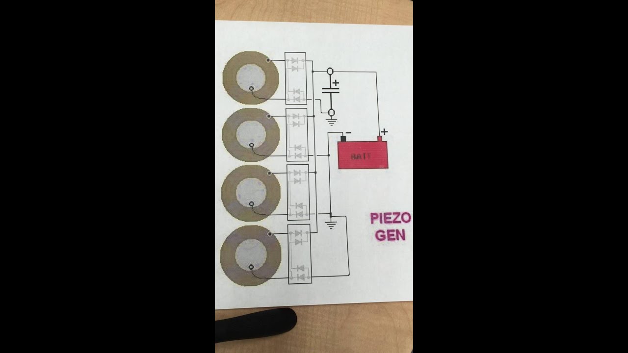 PIEZO GENERATOR CIRCUIT WIRING - YouTube