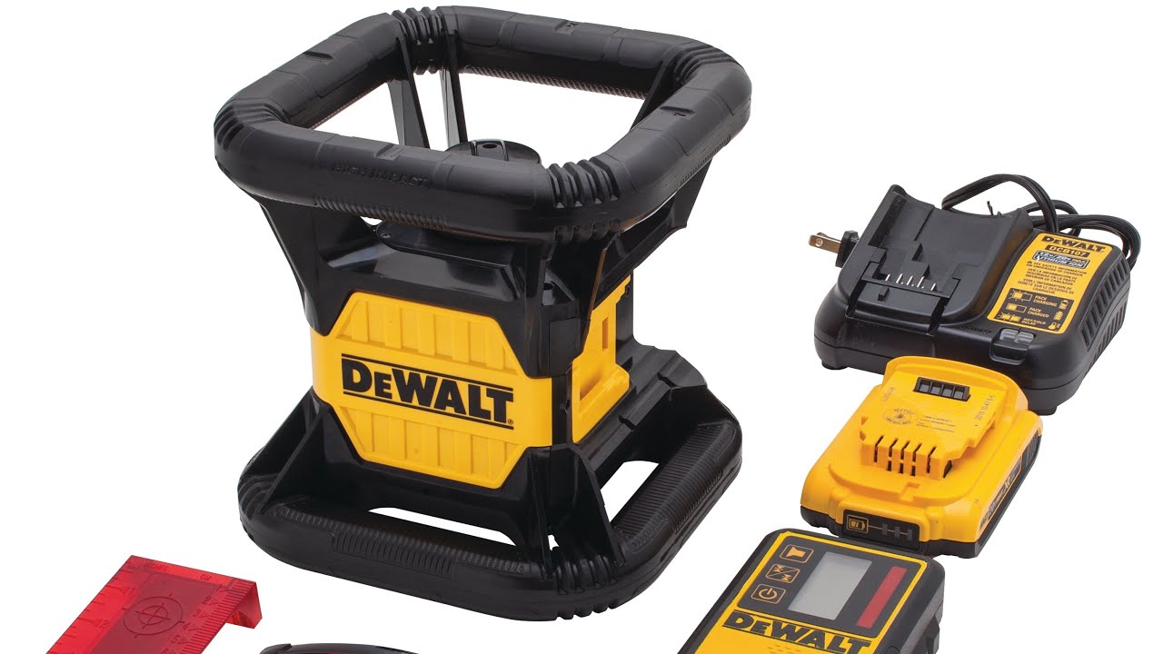 DeWalt laser - YouTube
