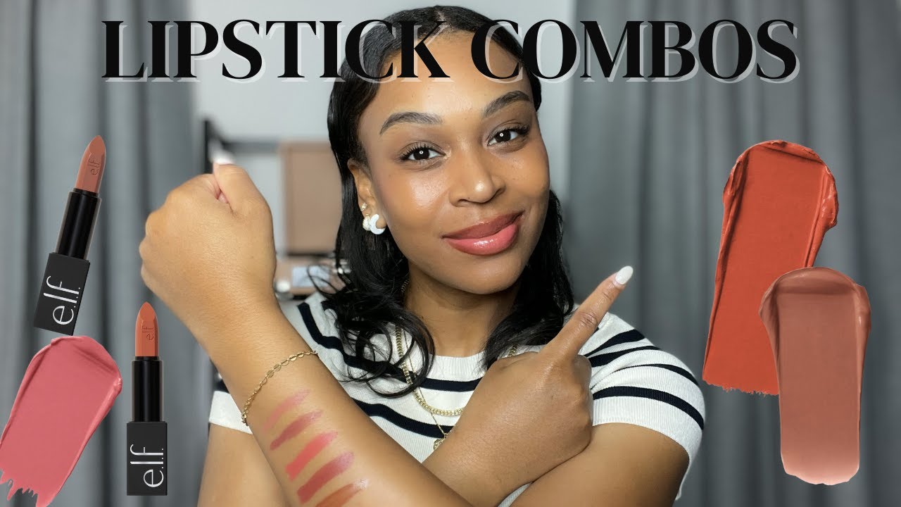 E.l.f. O Face Satin Lipsticks | Review + Swatches + Lipstick Combos ...
