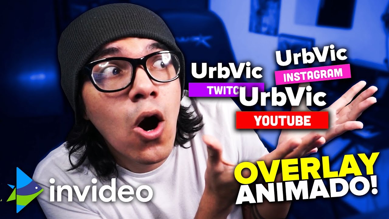OVERLAY ANIMADO PARA REDES SOCIALES FACIL Y RAPIDO | Tutorial Invideo ...