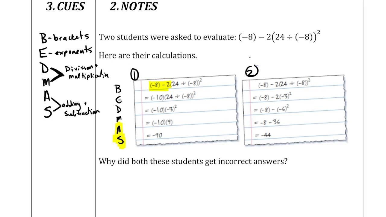 1 7 Order of Operations with Rationals 1 - YouTube
