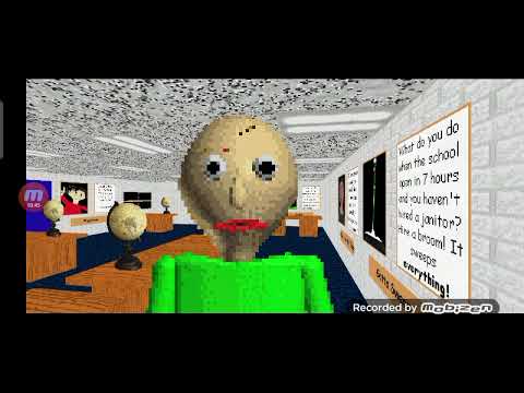 Starting my new adventure... PLAYING BALDI'S BASICS AFTER YEARS, I ...