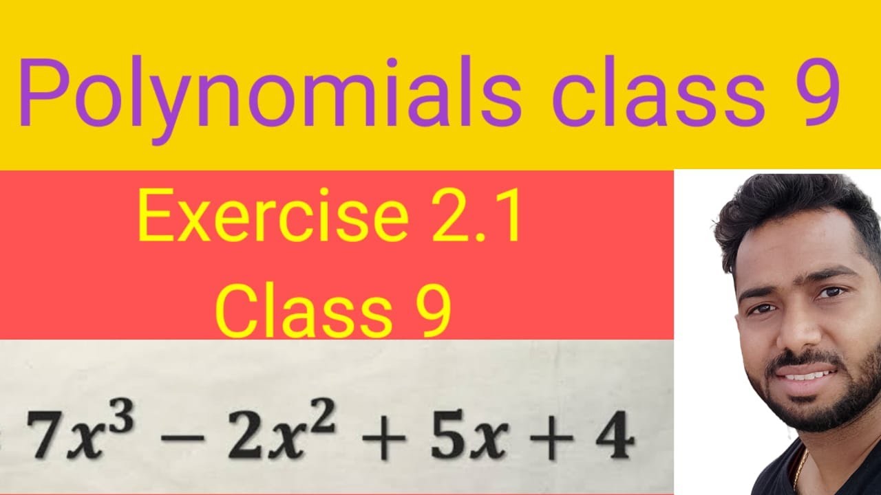 polynomials class 9 || class 9 exercise 2.1 || Tathastu Classes Udaipur ...