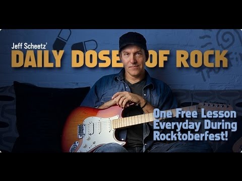 Rocktoberfest Free Daily Dose of Rock with Jeff Scheetz - YouTube