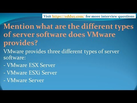 Vmware Interview Questions and Answers for freshers and experienced ...