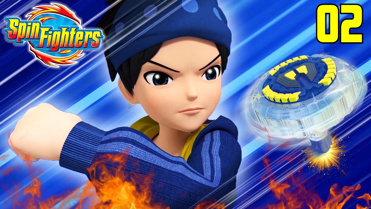 Spin Fighters | EP 02: Ayuh Bersamaku! Firestorm!!🔥 | Full Episode ...